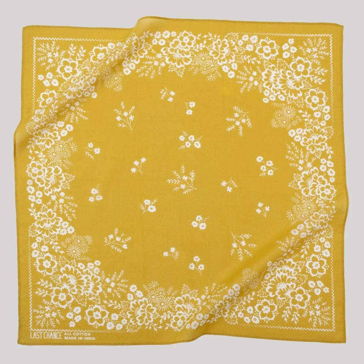 Cotton Field Bandana - Chartreuse – Manna