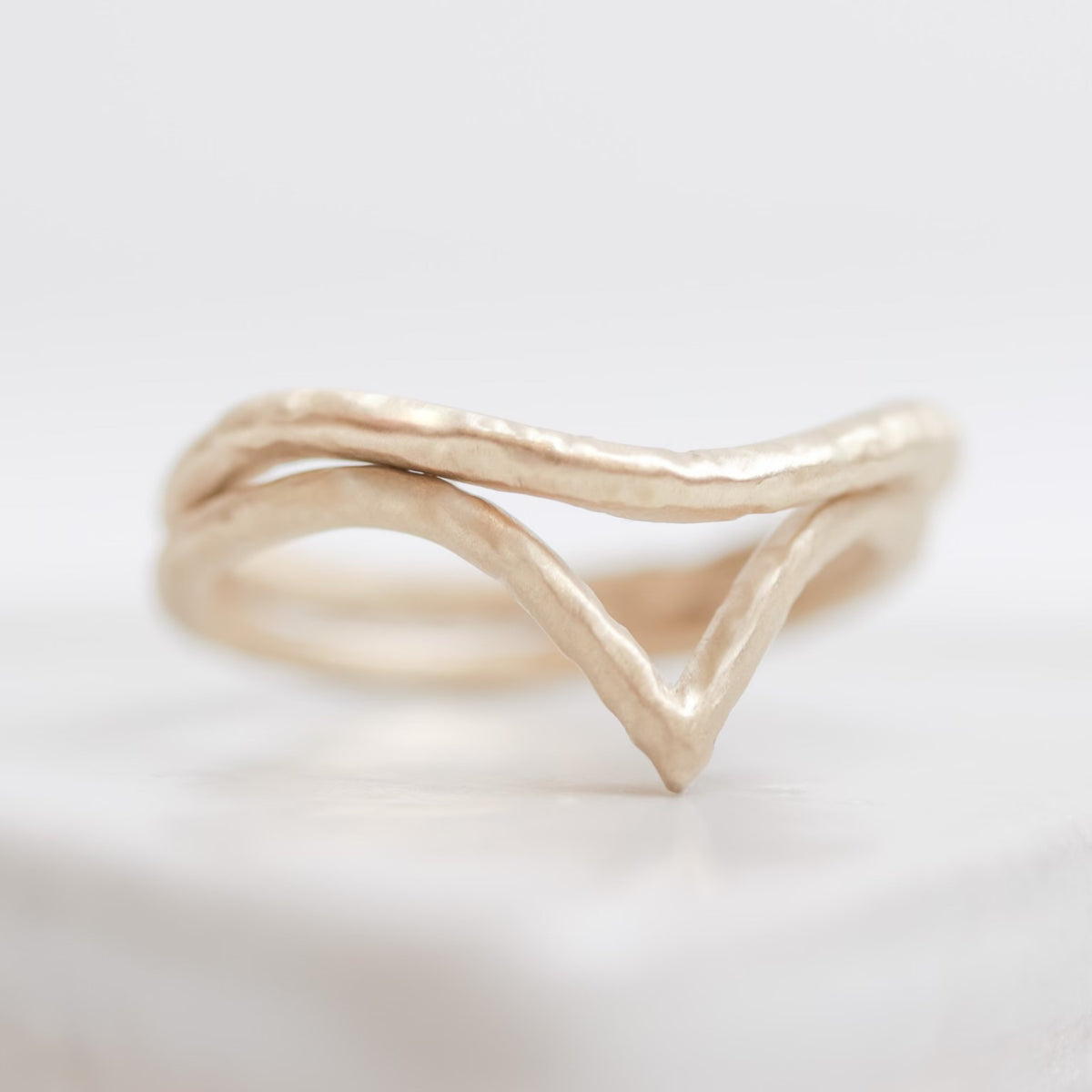 Gold Slope Ring – Manna