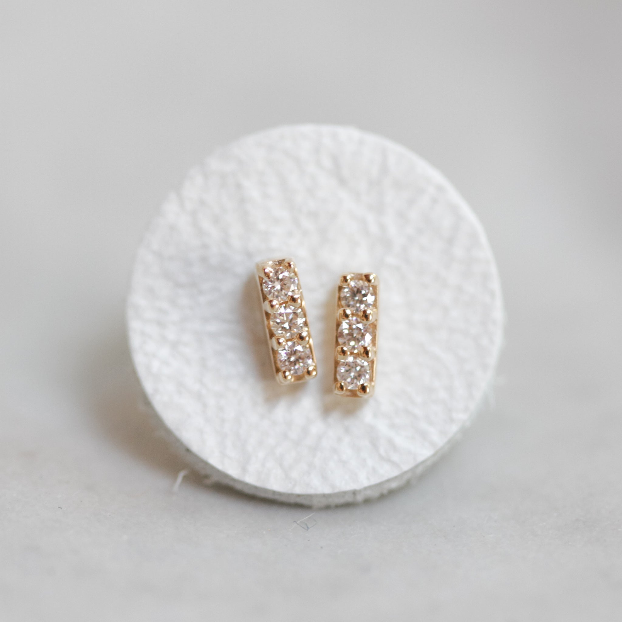 Diamond Bar Earring – Manna